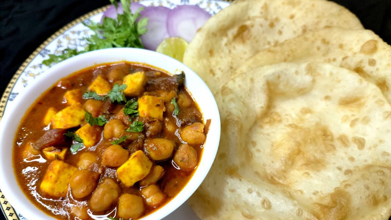 Chola Naan Puri recipe l Paneer Chola l Naan Puri Chola Recipe l Famous ...