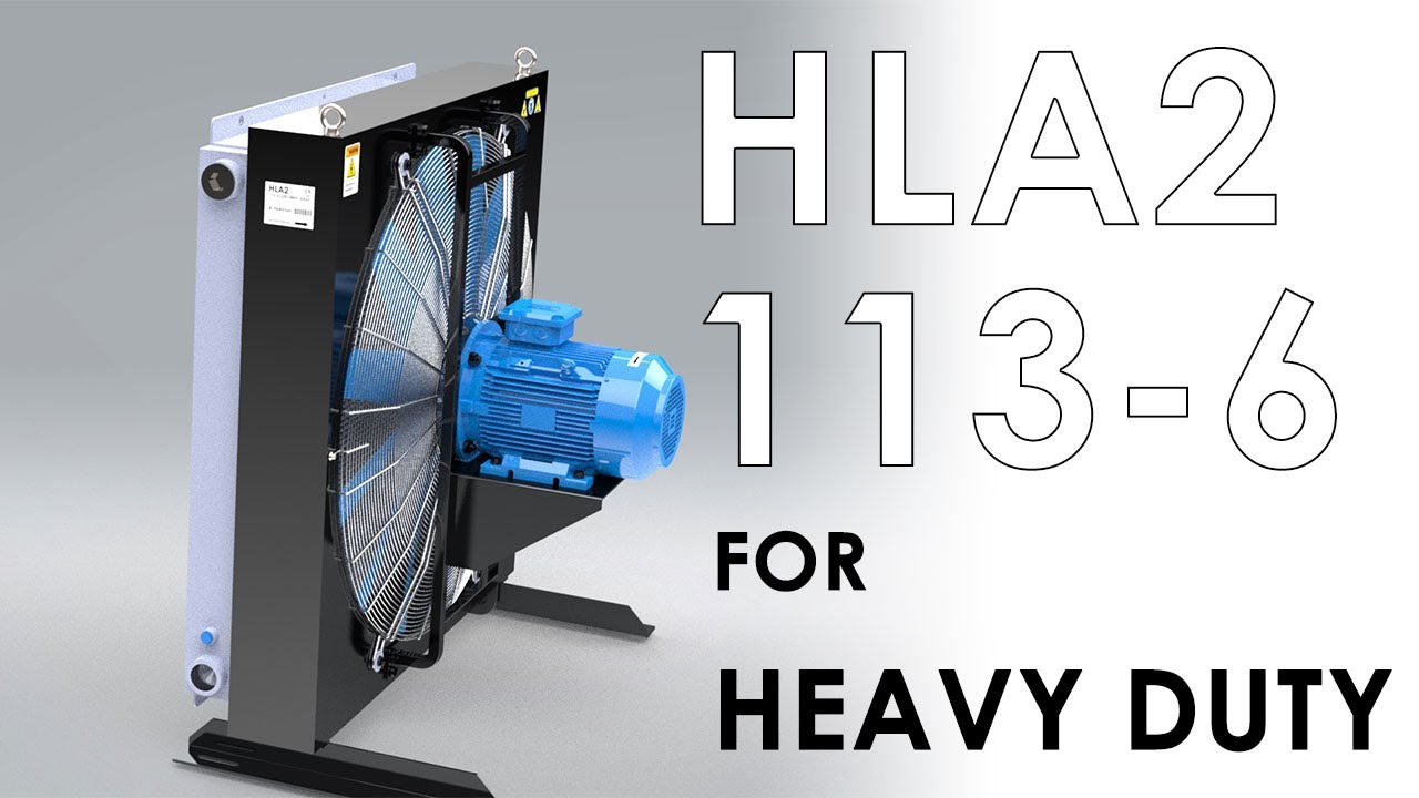 헤라클레스급 강력 공랭식 쿨러! HLA2 113-6 - YouTube