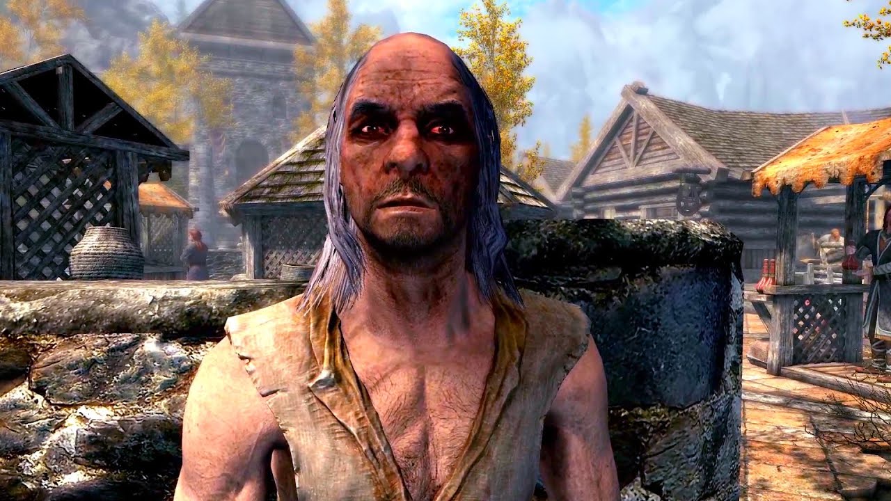 Talk to beggar Snilf with 0 coins. Skyrim Special Edition - YouTube