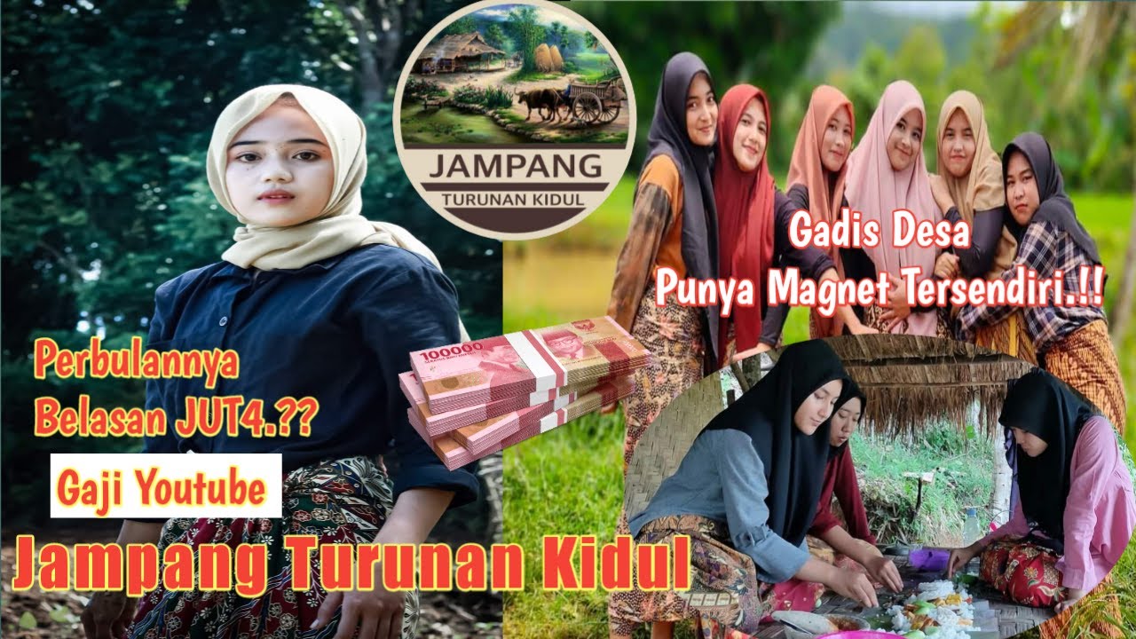 Terbaru!!! Gaji Youtube JAMPANG TURUNAN KIDUL •• Amazing 🤑🤑💸💸 - YouTube