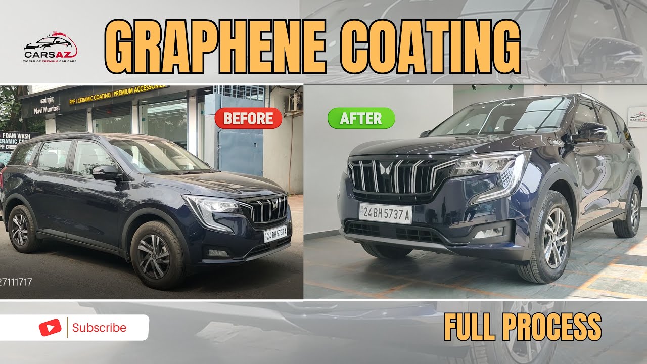 XUV 700 Graphene Coating: Benefits, Process & Results | CarsAZ ...