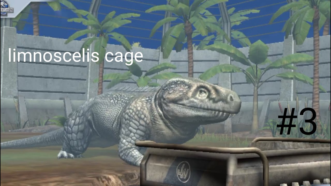 Limnoscelis cage || Jurassic World - The Game - Ep 3 - YouTube