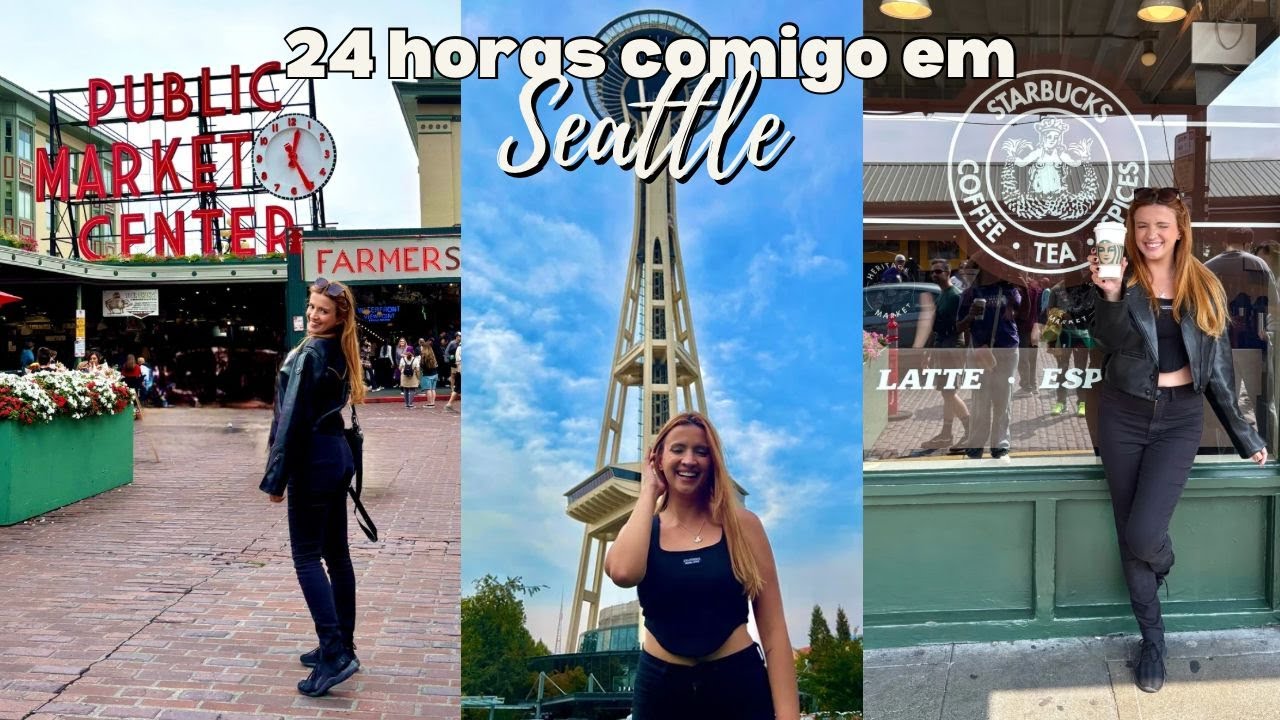 24 horas em Seattle | Space Needle, Grey's Anatomy e + - YouTube