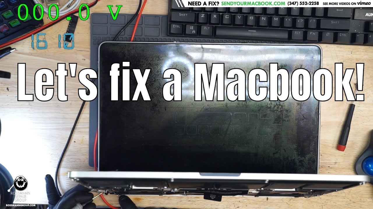 BADLY corroded Macbook Pro: which corrosion is causing our issue, and ...