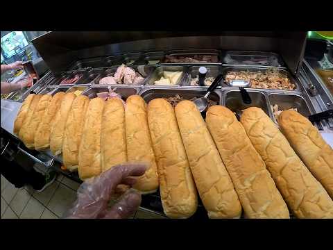 Subway Sandwiches POV Working All Day At Subway