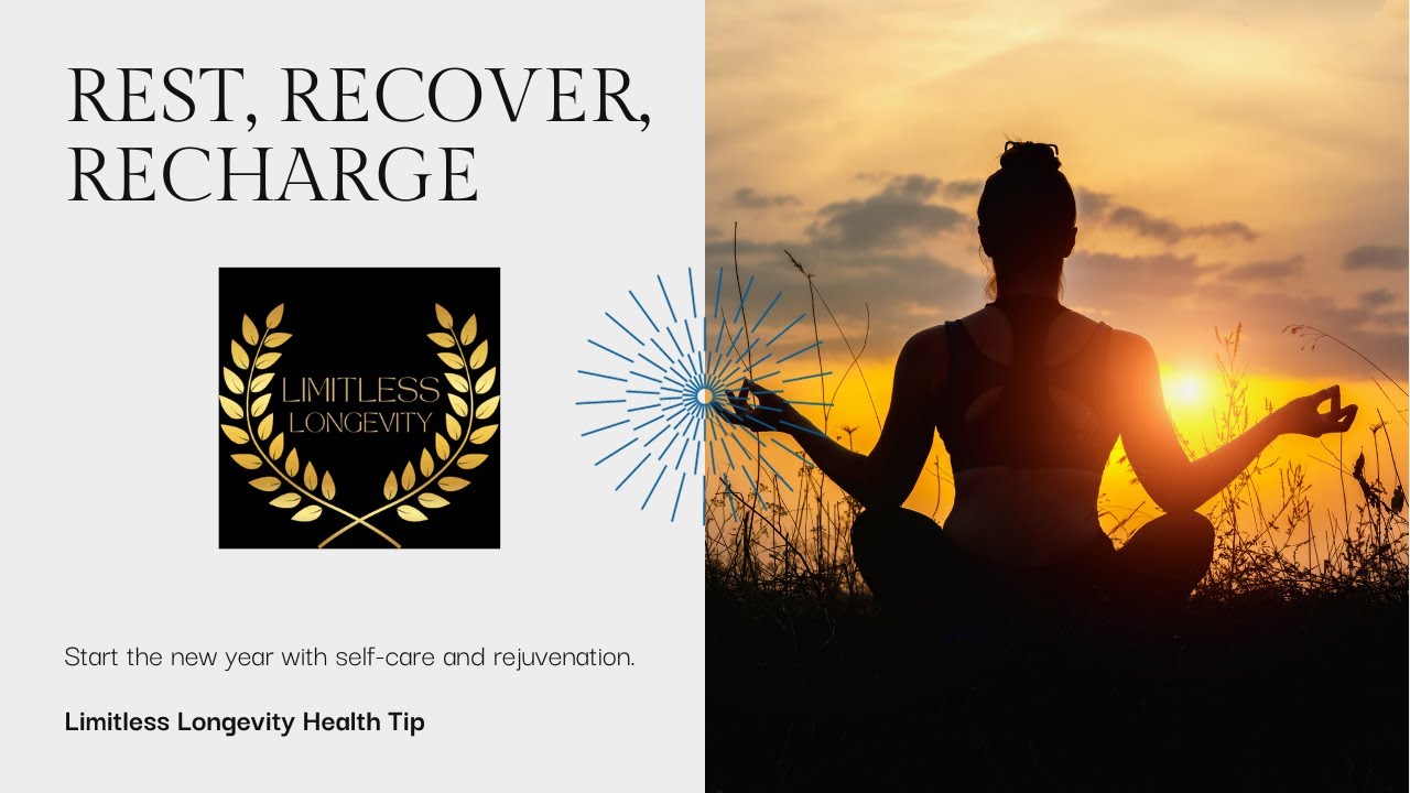 Rest, Recover, and Recharge - YouTube