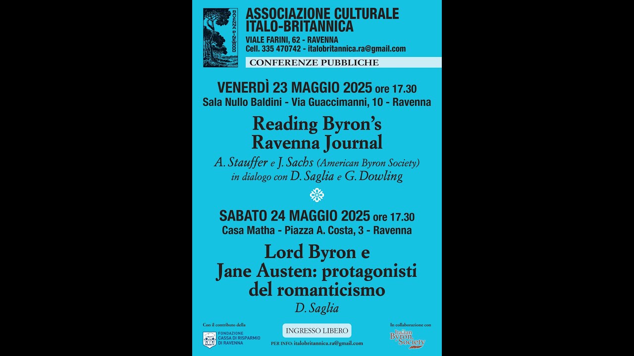 Lord Byron e Jane Austen: protagonisti del romanticismo - YouTube