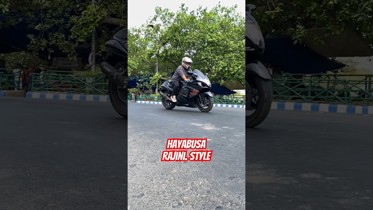 Busa #rajinikanth style #bike #youtubeshorts #shorts #hayabusa - YouTube