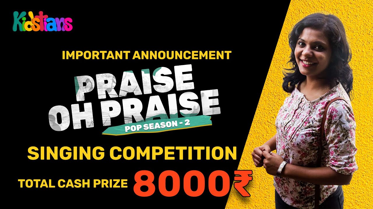 Singing Competition For Kids (2021) | Praise Oh Praise - 2 | Shobi ...