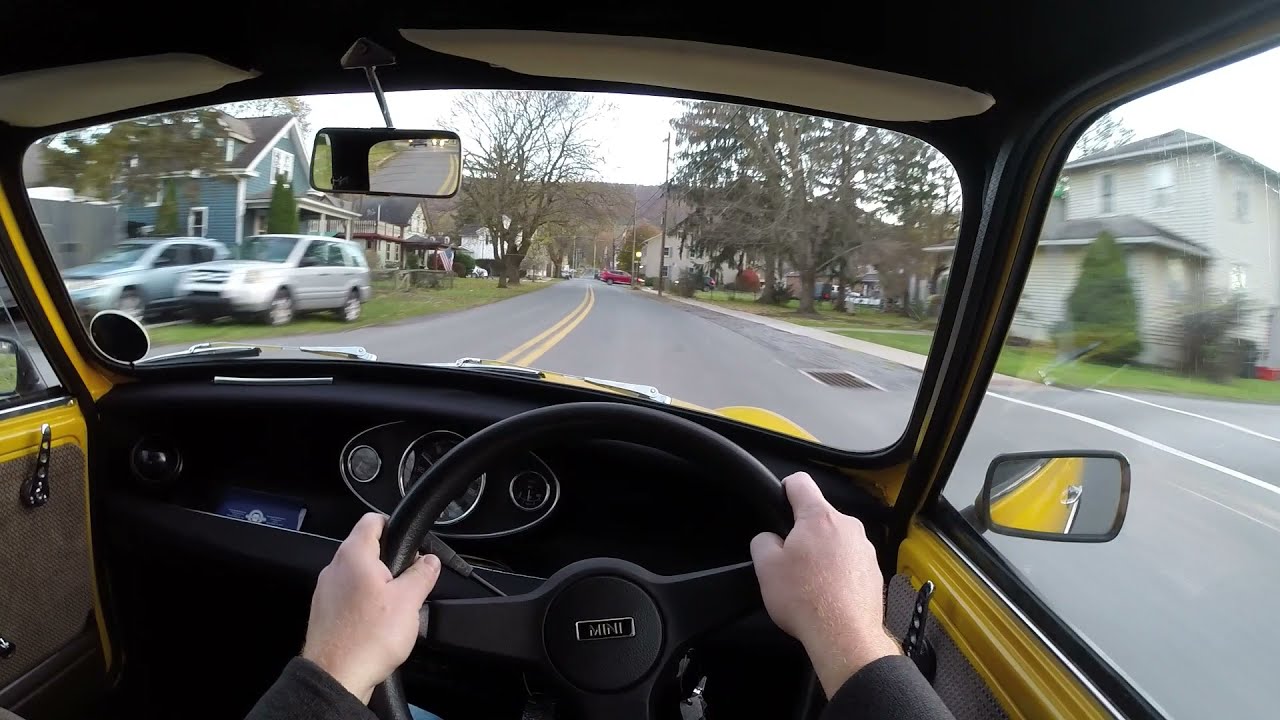 1979 Mini Cooper RHD Walkaround & Drive - YouTube