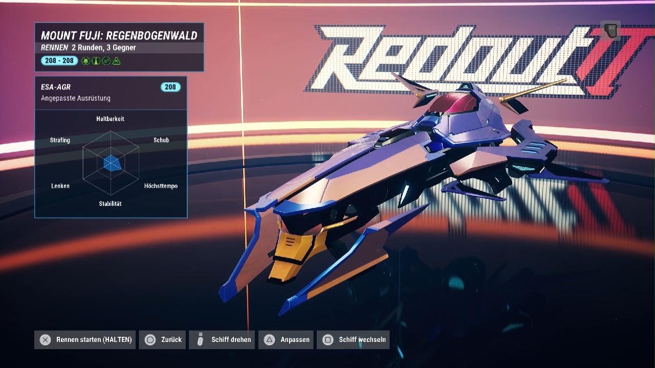 Redout 2 PS5 - Mount Fuji gameplay - YouTube