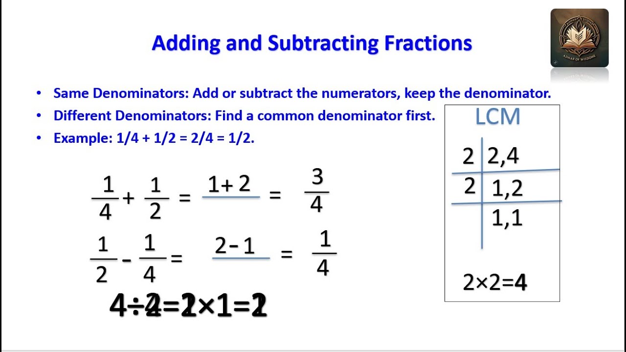 fraction Part 2 (parts and whole) - YouTube