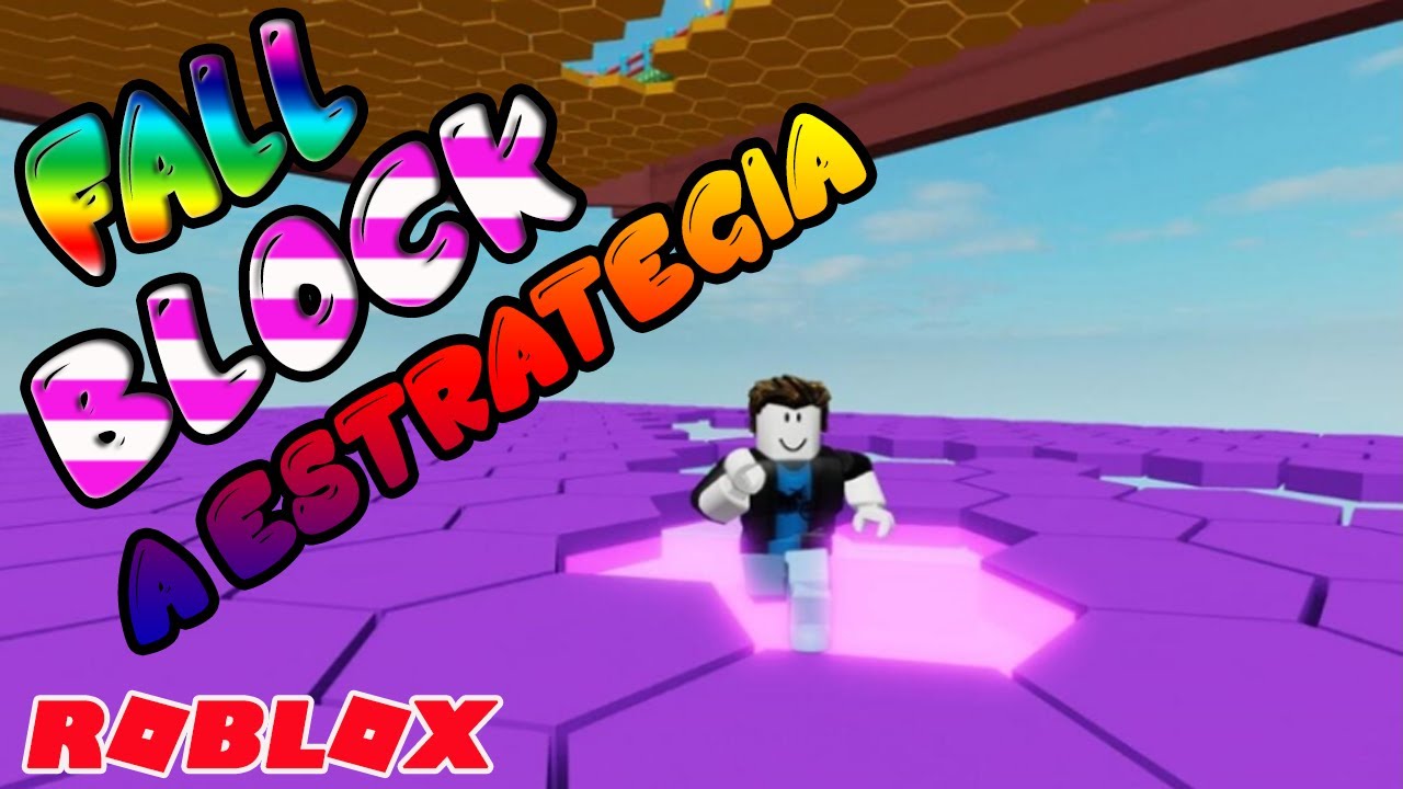 Roblox - Estratégia para sempre ganhar o jogo (Fall Block) - YouTube