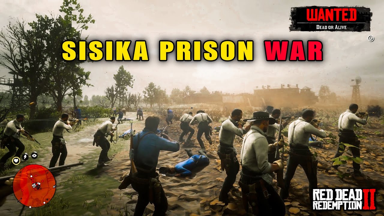 Sisika Prison War | Read Dead Redemption 2 Gameplay | RTA Playz - YouTube