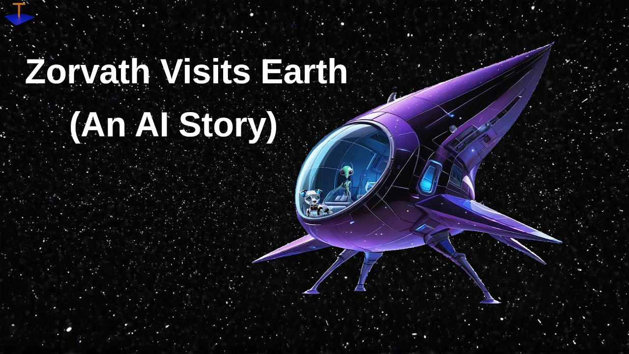 Zorvath Visits Earth (An AI Story) - YouTube