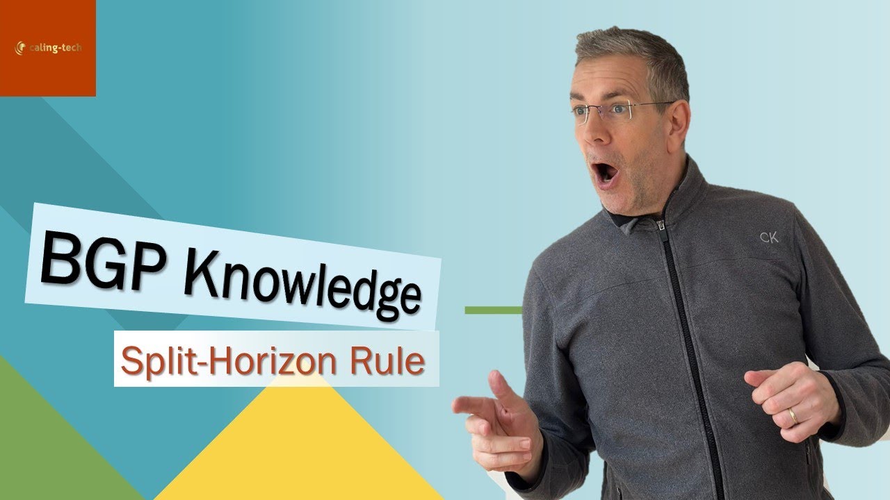 The greatest BGP split horizon explanation - YouTube
