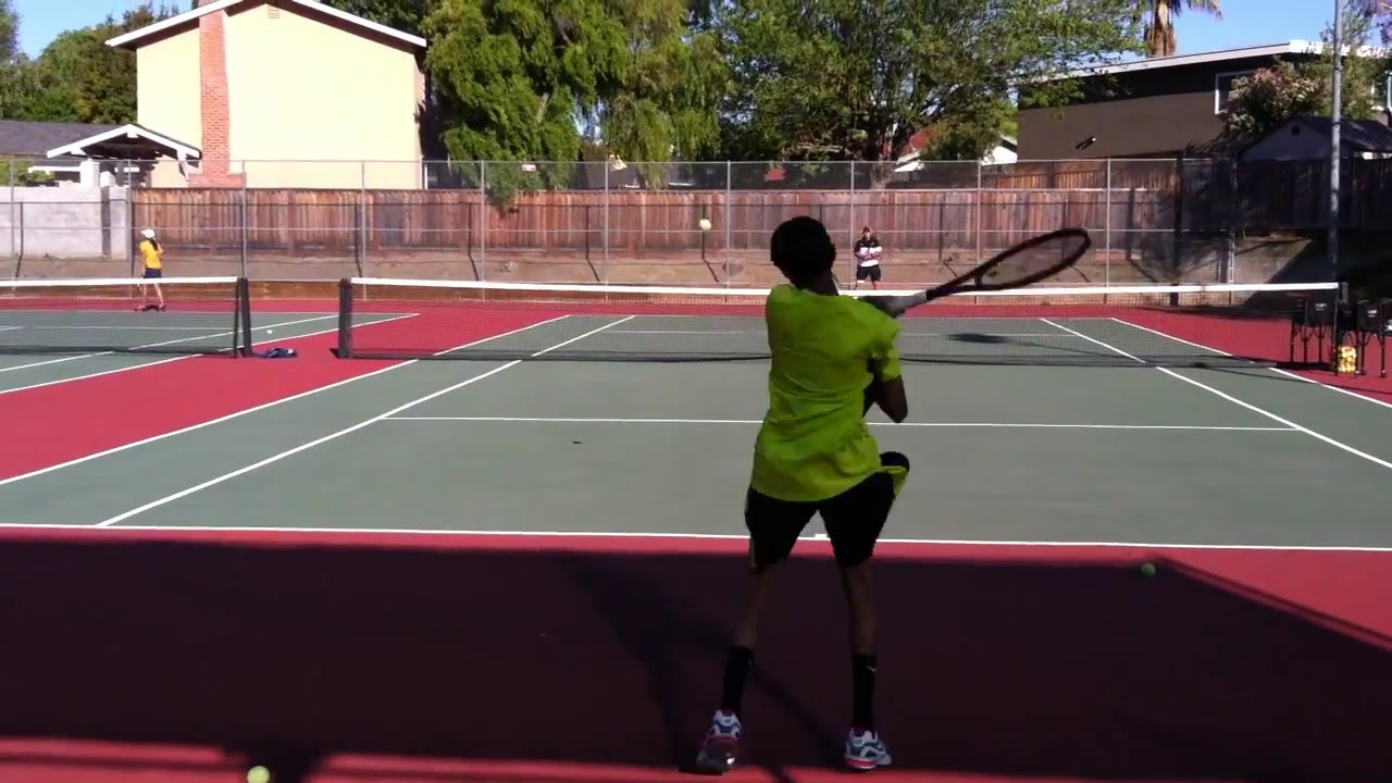 Left handed player, win more with aggressive heavy shots to the ...