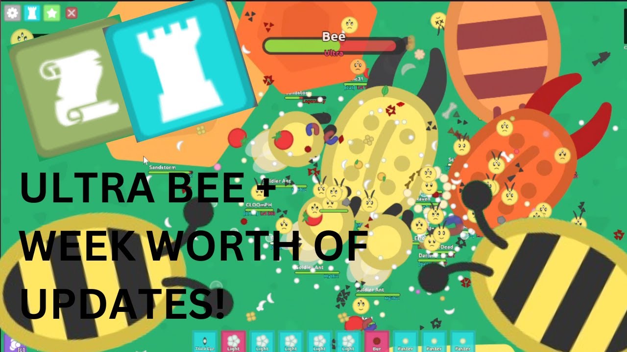 ULTRA BEE + A WEEK OF UPDATES! - Florr.io - YouTube