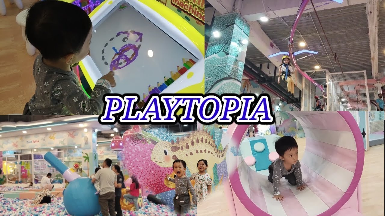 PLAYTOPIA WAHANA BERMAIN TERBARU DI KOTA MEDAN || CENTER POINT - YouTube