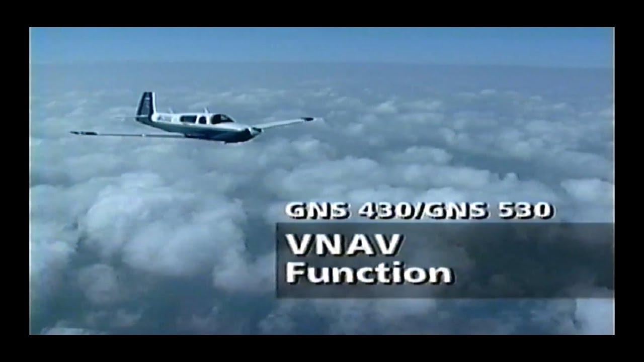 Garmin GNS400/500: VNAV Function - YouTube