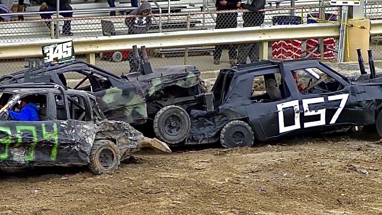 Demolition Derby Full Size Weld Cars At The Final Confrontation Hard demolition-derby-full-size-weld-cars-at-the-final-confrontation-hard