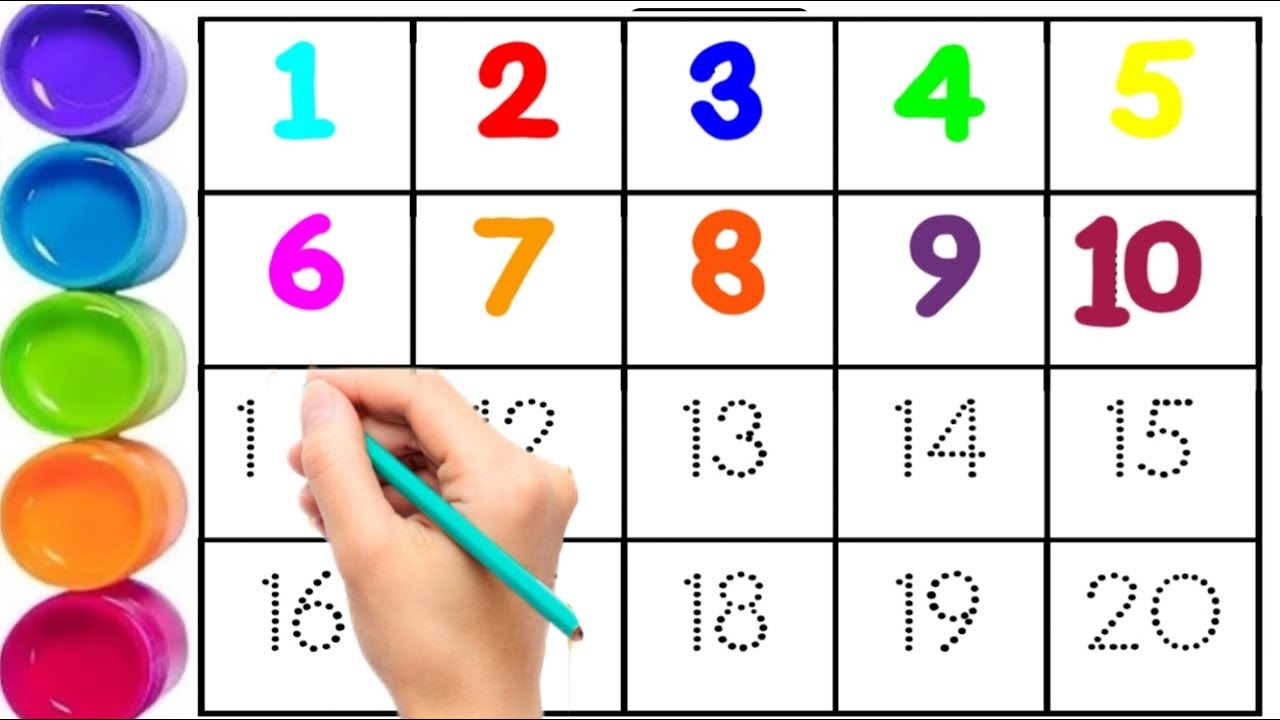 12345 || Counting song || Counting for kids || 123 COUNTING || video ...