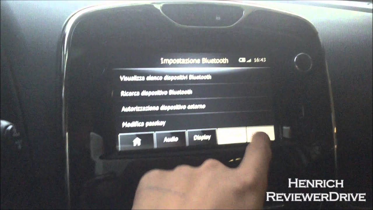 Media Nav infotainment of 2013 Renault Clio - Sistema infotainment ...