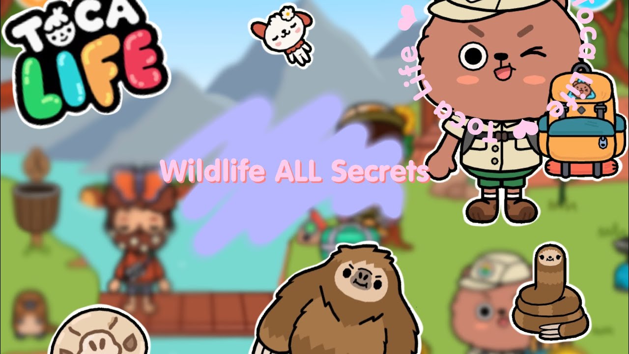Wildlife ALL SECRETS // CloverGamingYT// Toca Life World - YouTube