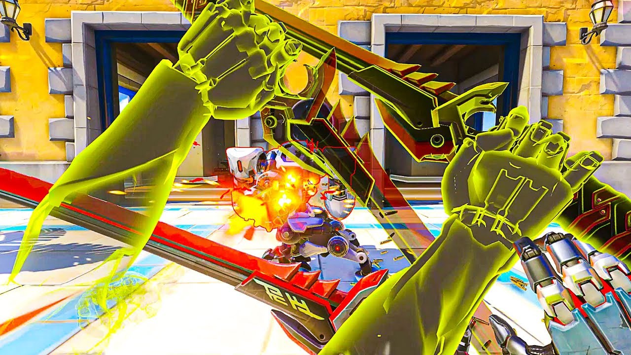 Finding The Most SATISFYING Genji Deflect... | Overwatch - YouTube