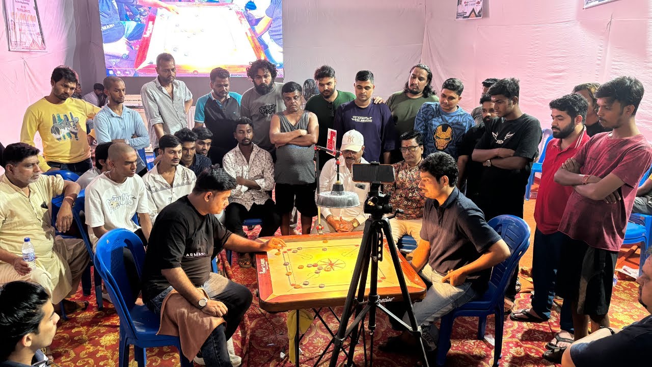 Shortest Final Carrom Match | Mumbai Carrom Tournament - YouTube