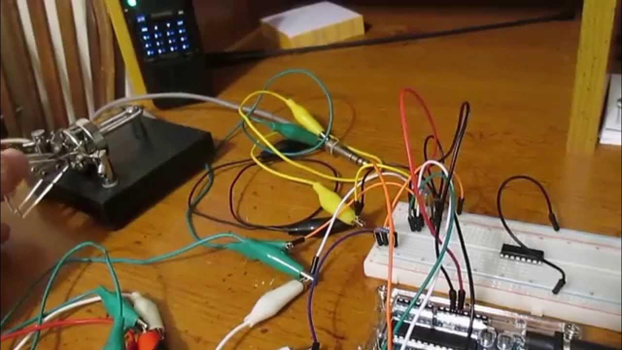 Arduino based CW keyer - YouTube