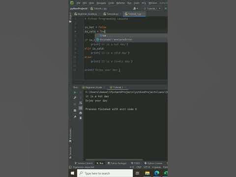 Python If Statements #programming #python #pythonprogramming #pythontutorial #coding - YouTube