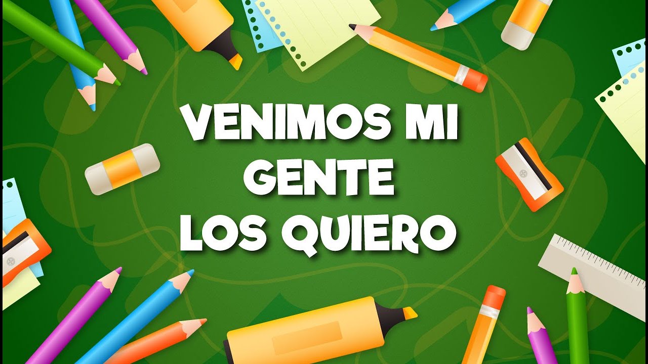 VENIMOS MI GENTE LOS QUIERO - YouTube