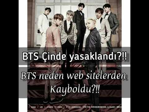 BTS Neden Web Sitelerinden Kayboldu?!! Çin'de BTS Yasaklandı!!!w/Armytopya