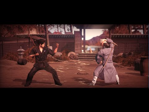 Shaolin vs Wutang - USA Karate (Bo Staff) VS 18 Louhan Fist (Damo Cane ...