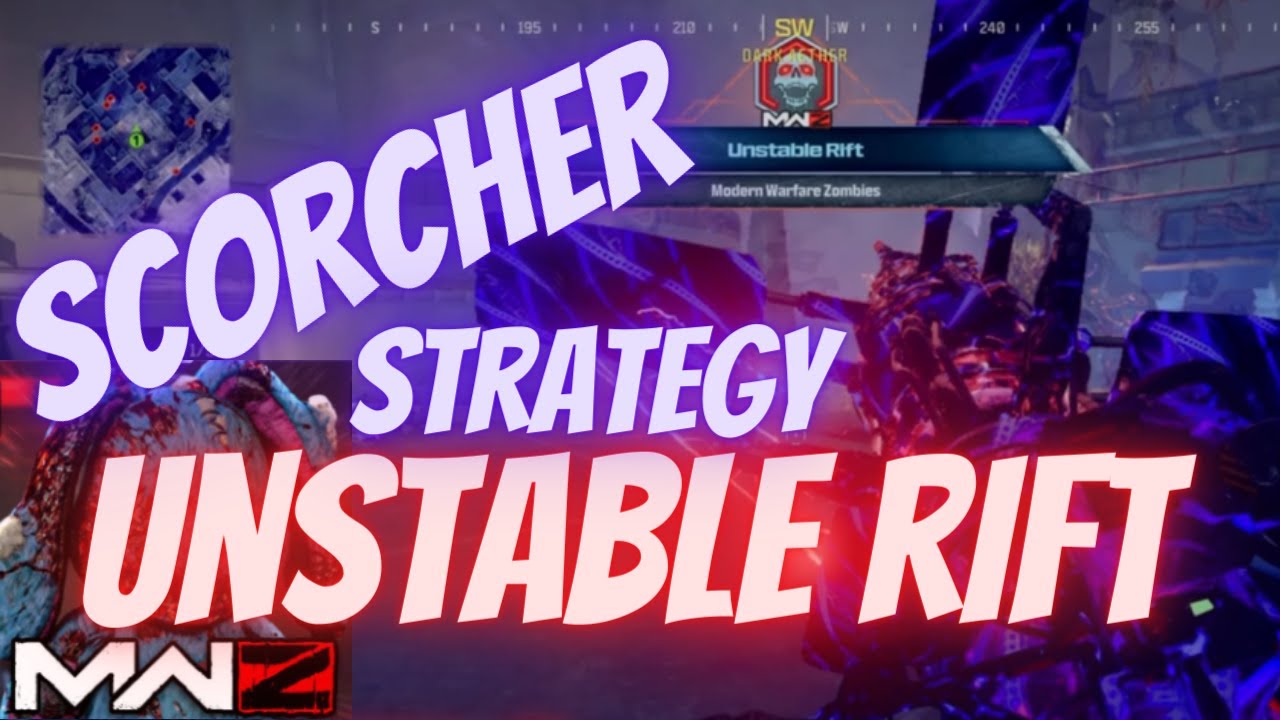 MW3 Zombies- SCORCHER STRATEGY FOR NEW UNSTABLE RIFT - YouTube