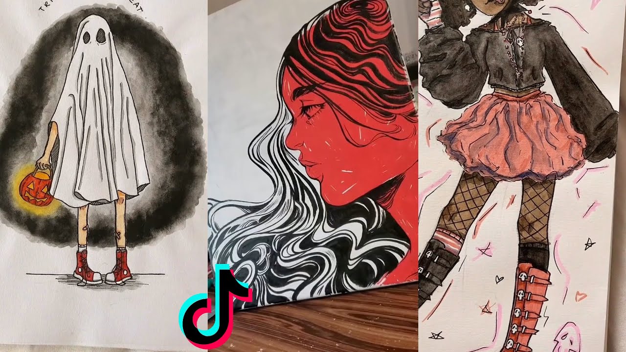 1 HOUR Of ALT Drawing ART 2024 - NEW TikToks Compilation #15 - YouTube