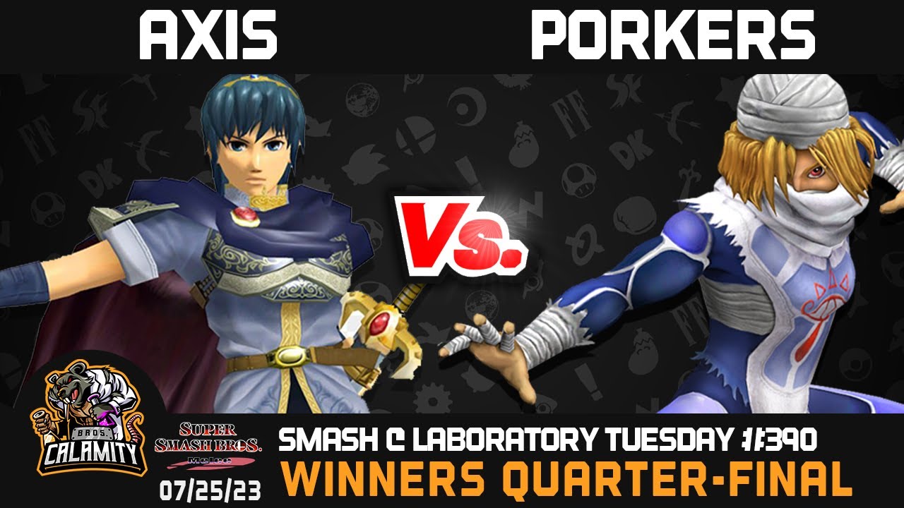 S@LT #390 | #SSBM Singles - Axis vs Porkers - Winners Quarter-Final ...
