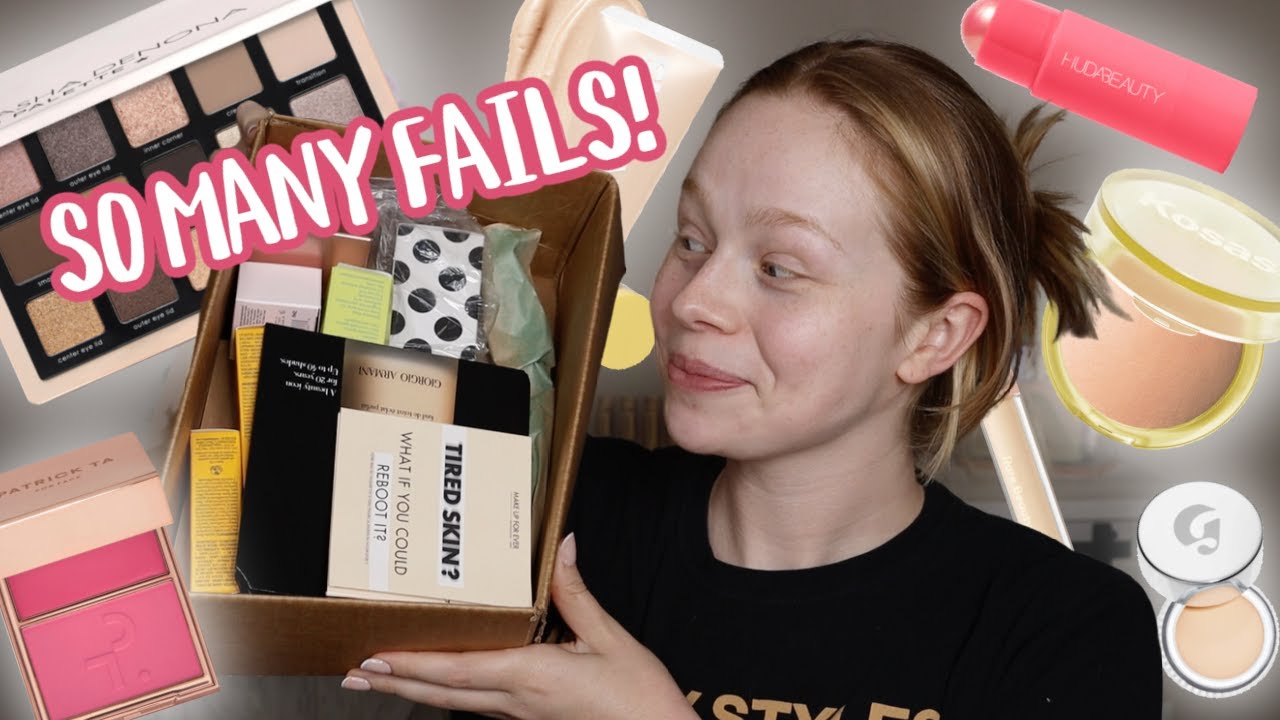 Full Face of New Makeup | Sephora Try On Haul - YouTube