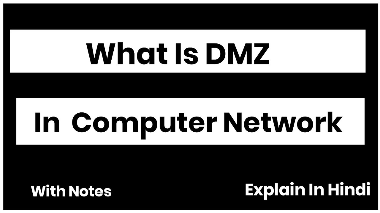 What is DMZ And Its Purpose || What is DMZ (Demilitarized Zone) - YouTube