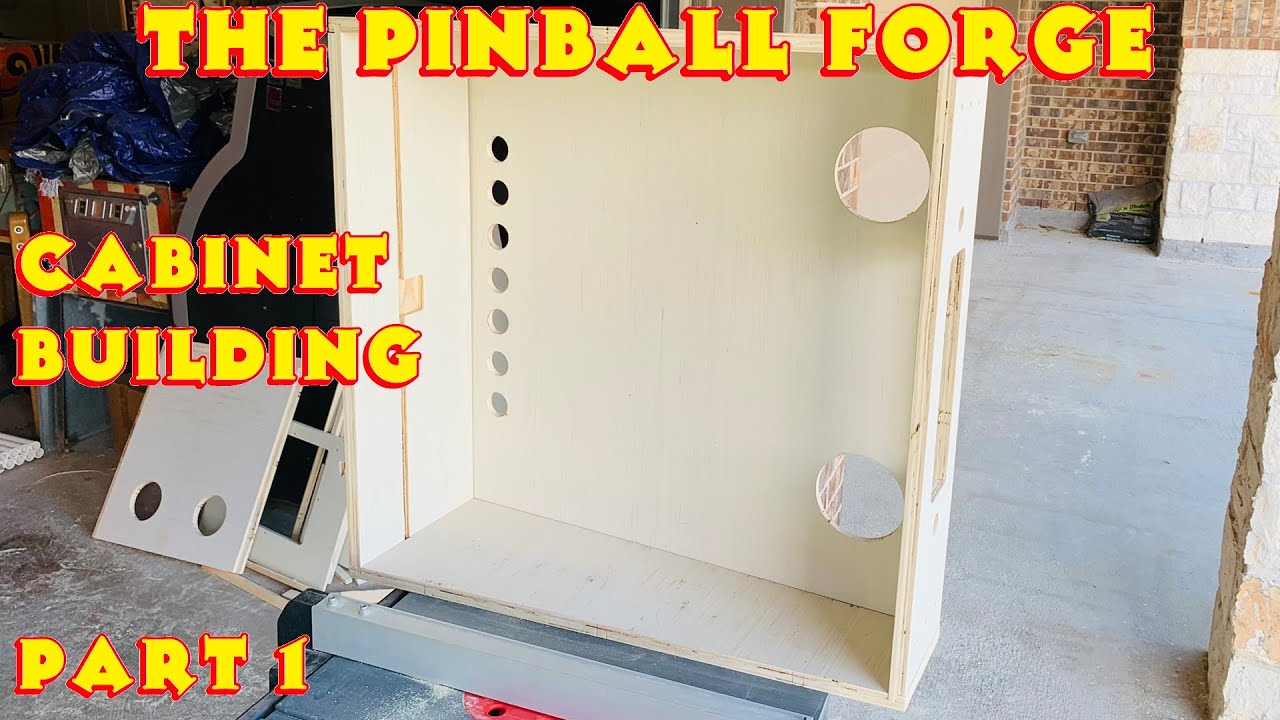 Cabinet Building - Part 1: Highlander Homebrew Pinball Machine - YouTube
