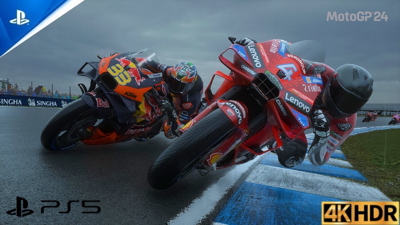 MotoGP 24® - PS5 4K 60FPS ULTRA HD Realistic gameplay - Rainy Phillip ...