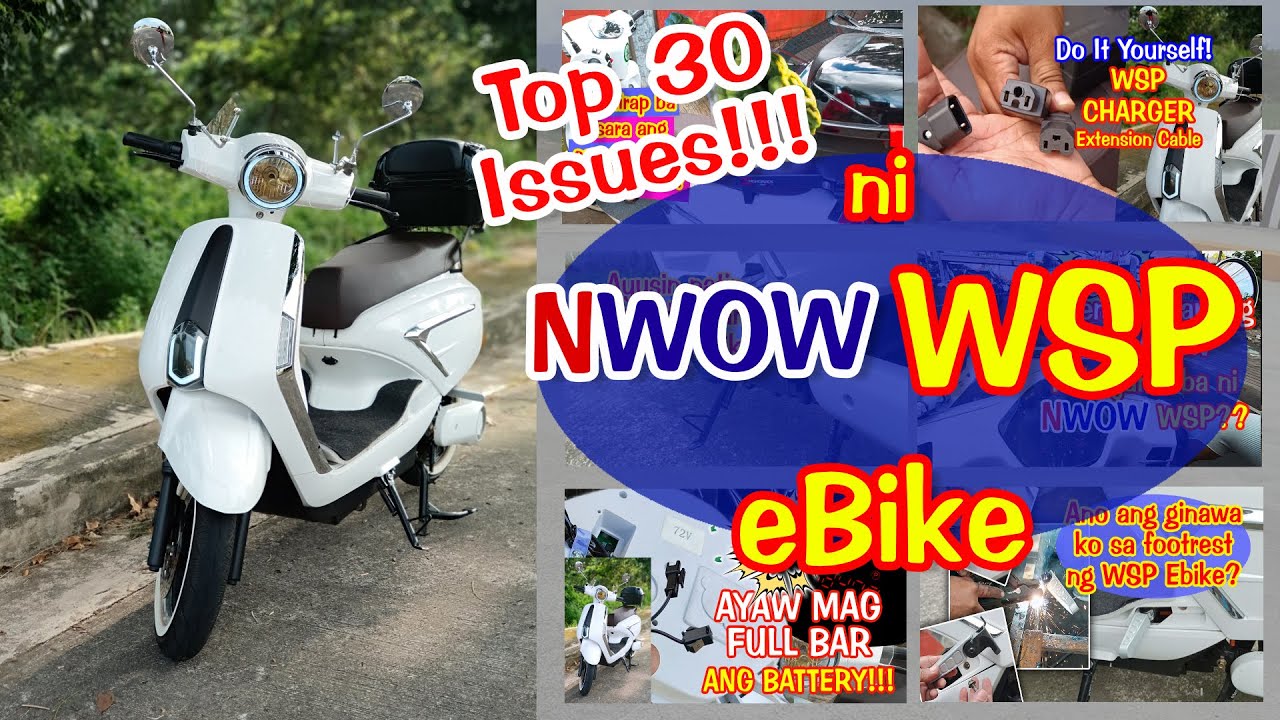 Top 30 Common Issues ni NWOW WSP EBike (You Need To Know) #valueformoney #wsp #nwowwsp #escooter ...