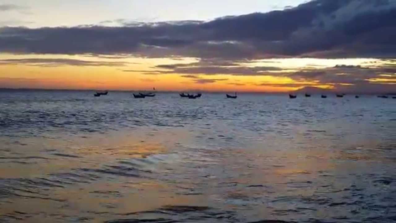 Sunset on Ham Tien Beach , Phan Thiet, Vietnam - YouTube