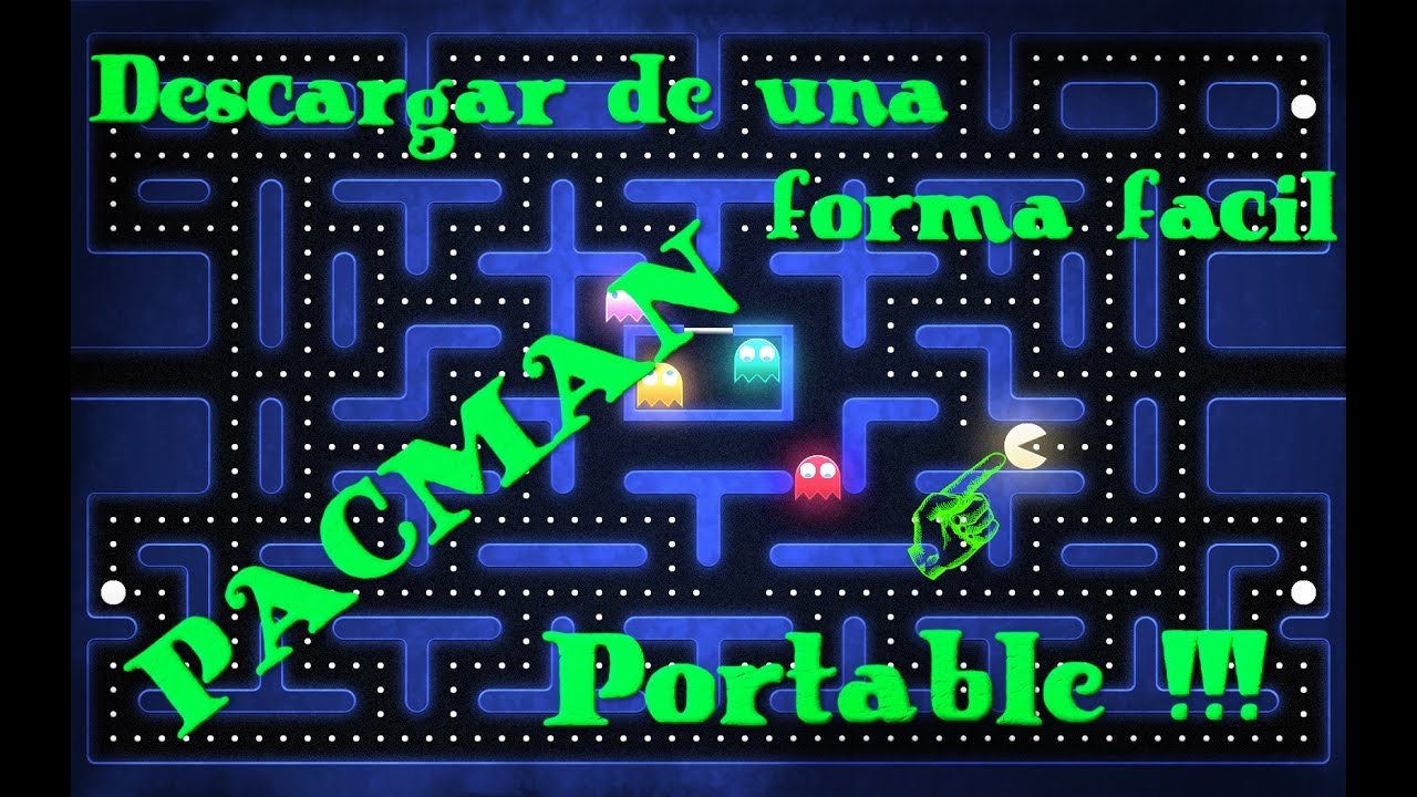 como descargar pacman gratis full y portable !!! - YouTube