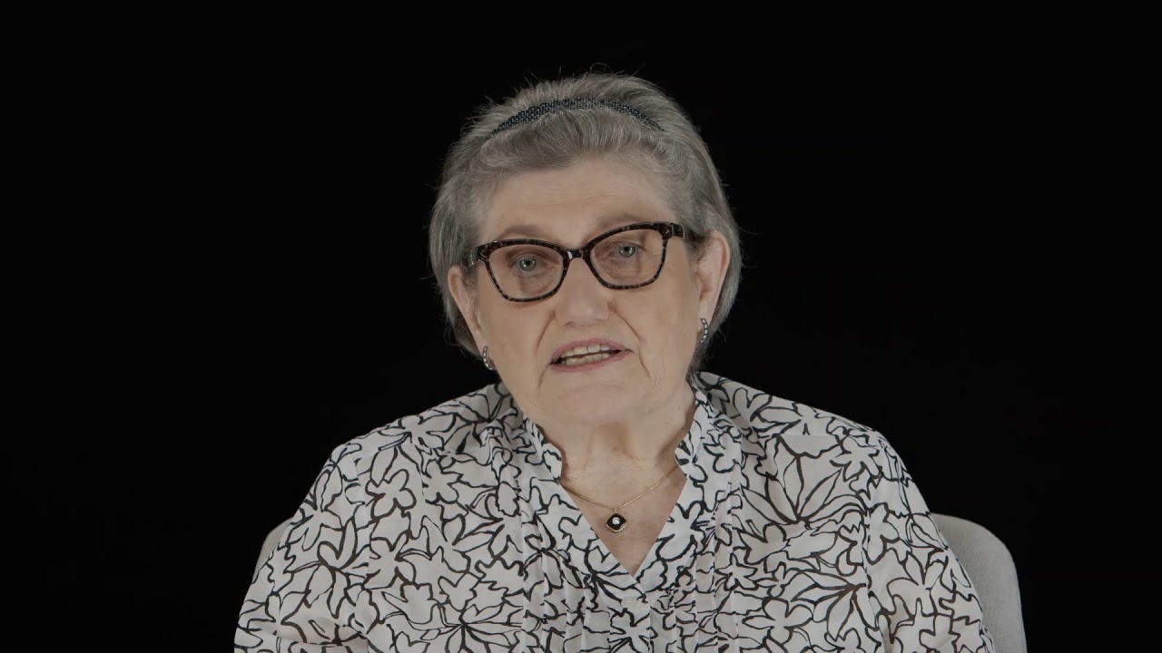 Holocaust survivor Aviva Fox on escaping in a backpack - YouTube
