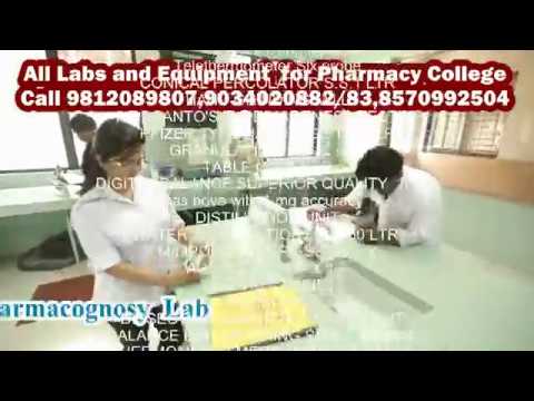 B Pharma D Pharma Lab Equipment Lab Library - YouTube