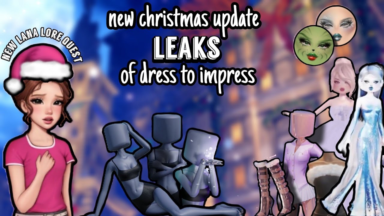 DTI WINTER UPDATE LEAKS!! (SECRET OUTFITS , ADVENT CALENDAR , NEW ITEMS ...