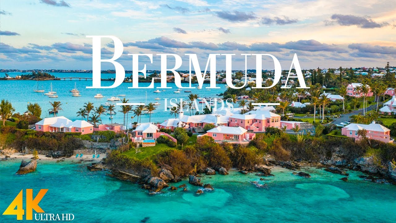 FLYING OVER BERMUDA (4K UHD) • Stunning Footage, Scenic Relaxation Film ...