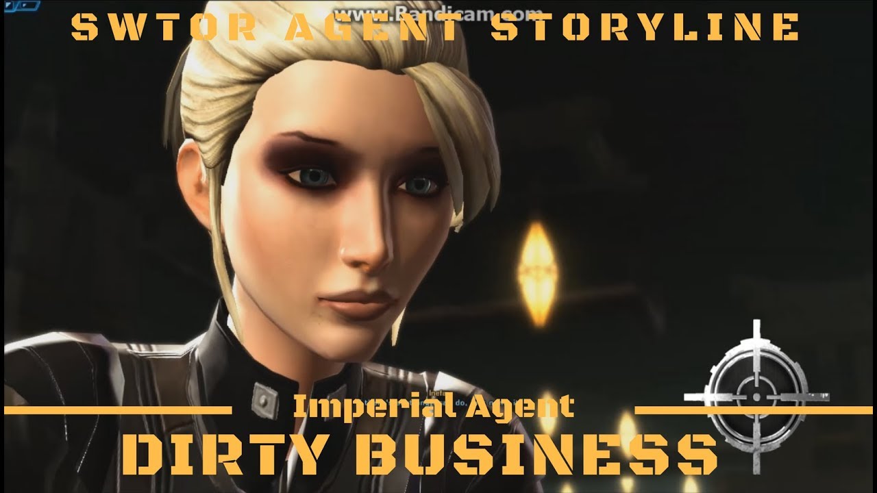 SWTOR Female Agent: #19 Storyline - Cinematics (Voss) - YouTube